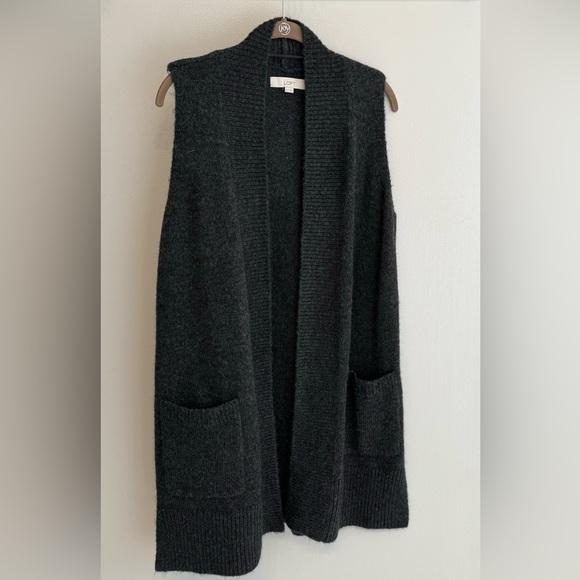 LOFT | Tops | Loft Maxi Vest | Poshmark